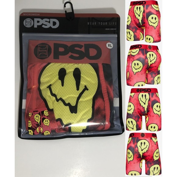 PSD | Underwear & Socks | Psd Red Smiley Dripped Boxers Underwear Brief ...